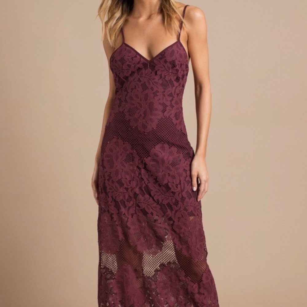 Wine Lace Maxi - Gem